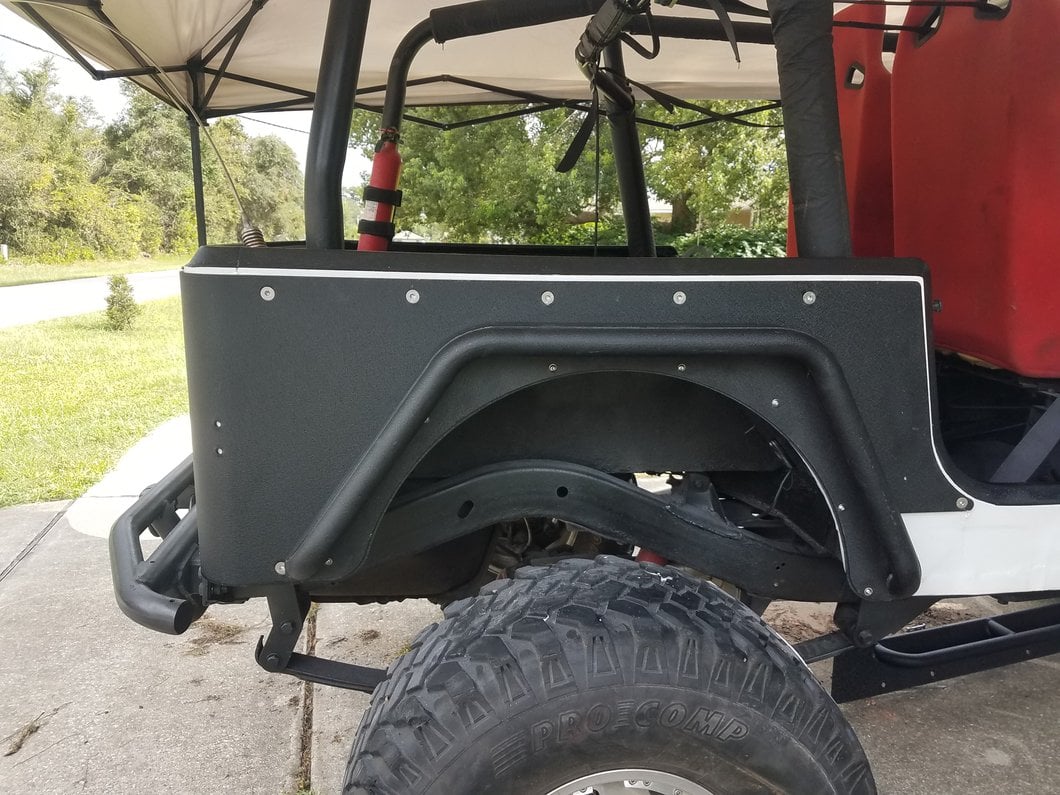1992 jeep wrangler fenders store