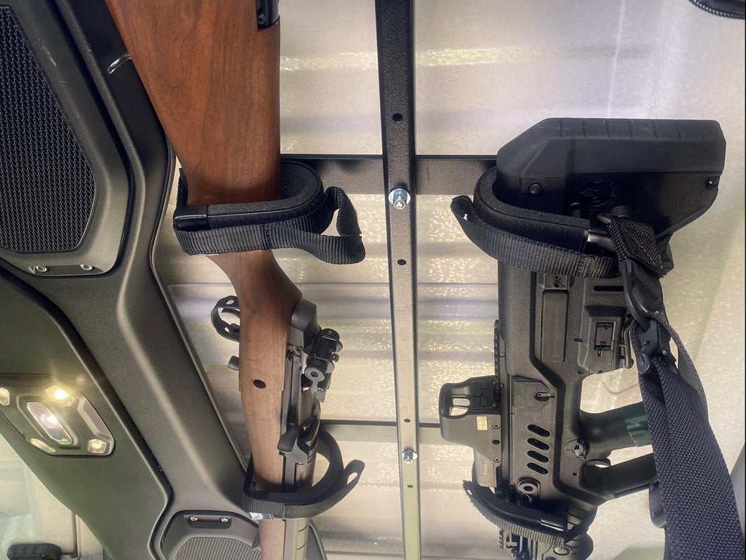 Redrock Quick Draw Overhead Gun Rack For Tactical Weapons Universal Some Adaptation May Be