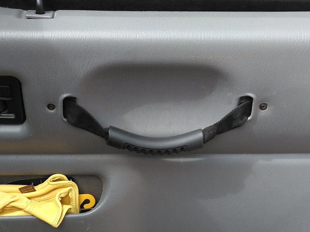 RedRock Door Pull Straps Black 97 06 Jeep Wrangler TJ RedRock