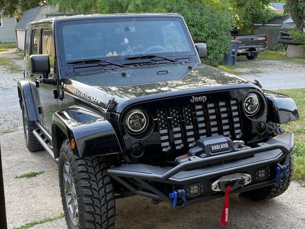 Barricade Trail Runner Front Bumper with LED Fog Lights (07-18 Jeep ...