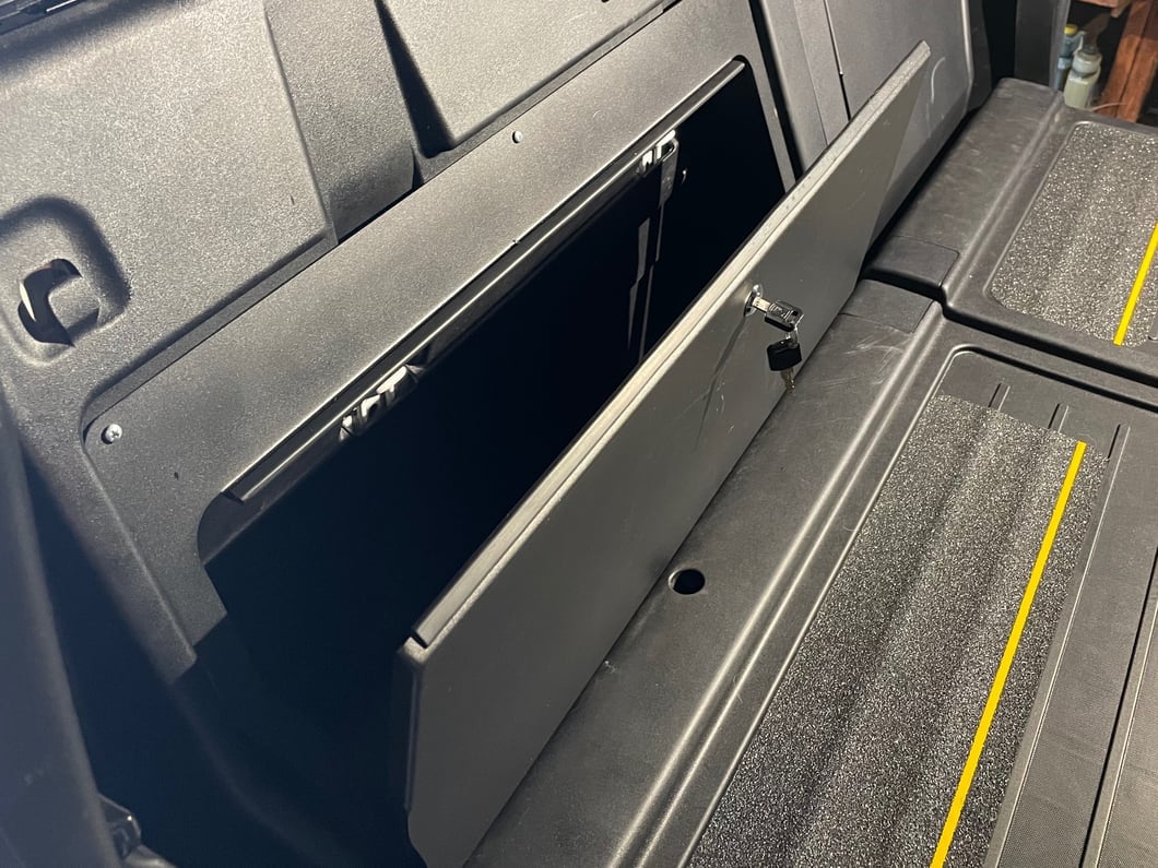 RedRock Under Seat Lock Box; Small (16-23 Tacoma) | RedRock