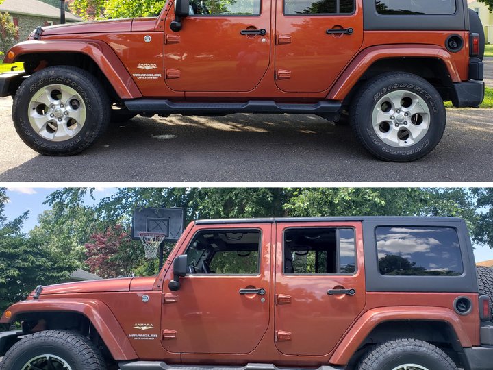 Jeep Wrangler Copperhead Pearl